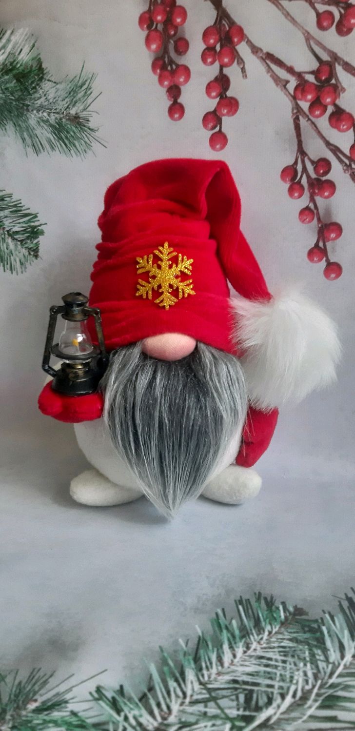 Новогодний гном Том в интернет-магазине Ярмарка Мастеров по цене 830 ...