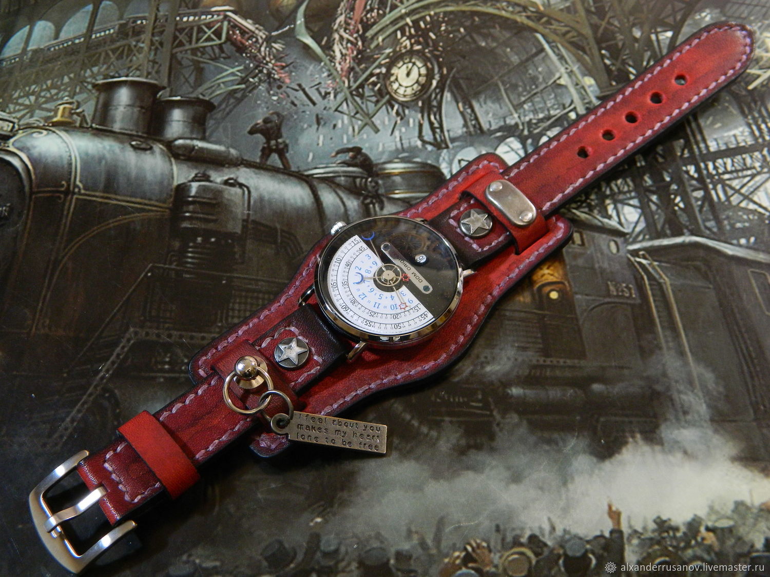 Часы наручные стимпанк "CHRONOGRAPH" в интернет-магазине Ярмарка ...