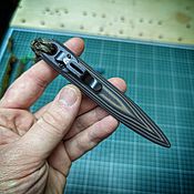 Шейный нож "Hobo". Лот 378. в интернет-магазине на Ярмарке Мастеров | Ножи, Москва - доставка по ...