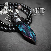 "Amethyst Axe" – заказать на Ярмарке Мастеров – OCFRGRU | Кулон, Кострома