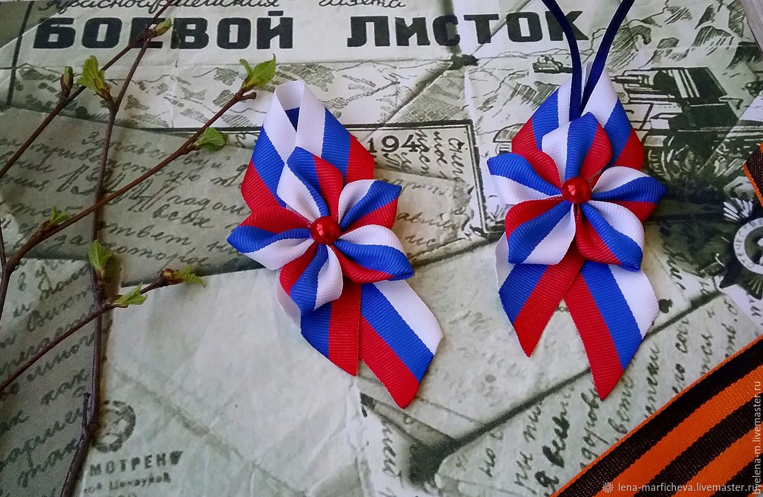 Георгиевская брошь – заказать на Ярмарке Мастеров – 8ULHFRU | Брошь ...