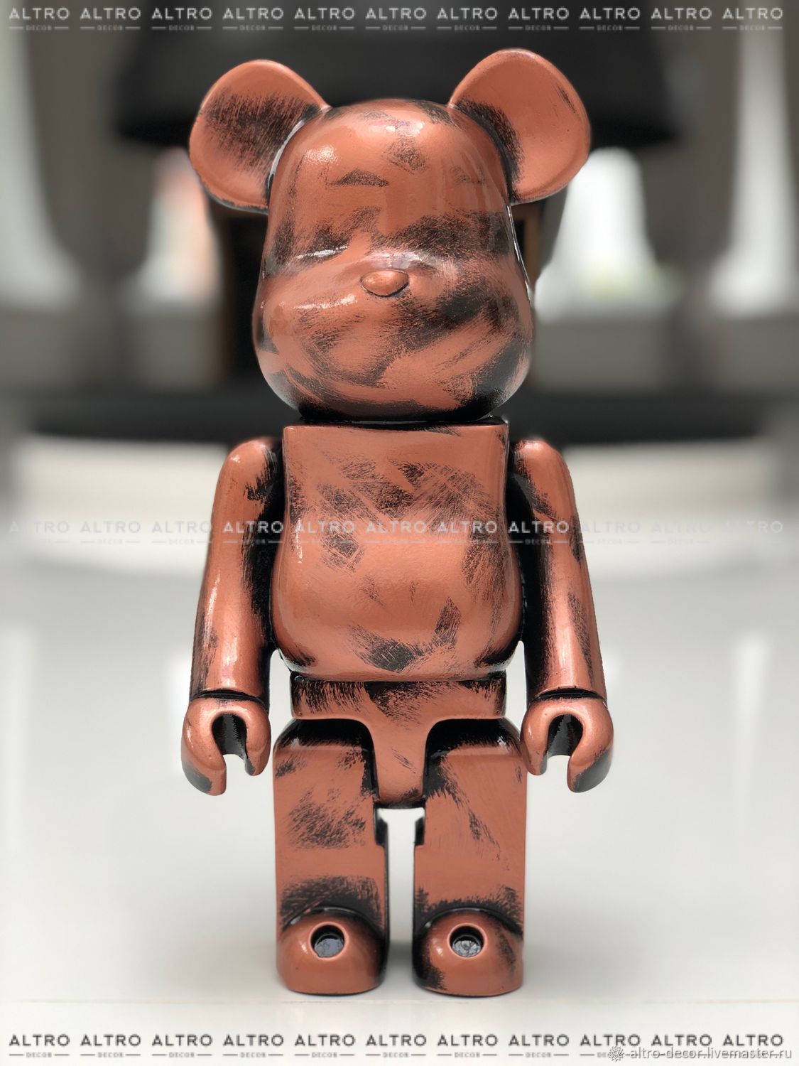 Bearbrick 400% (28см) ART СOLLECTION COPPER BLACK в интернет-магазине ...