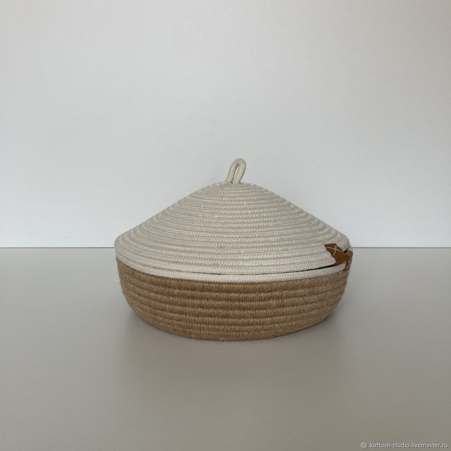 Корзина с крышкой для хранения 22 см x 13 см в интернет-магазине на ...