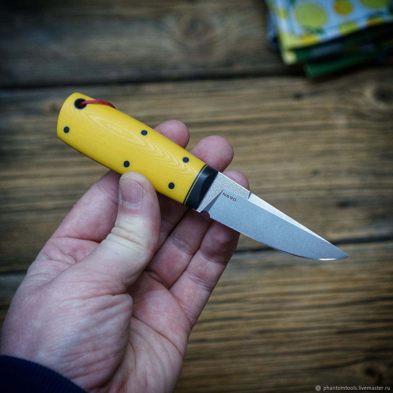Нож mini Puukko. Лот 345 купить в интернет-магазине Ярмарка Мастеров по ...