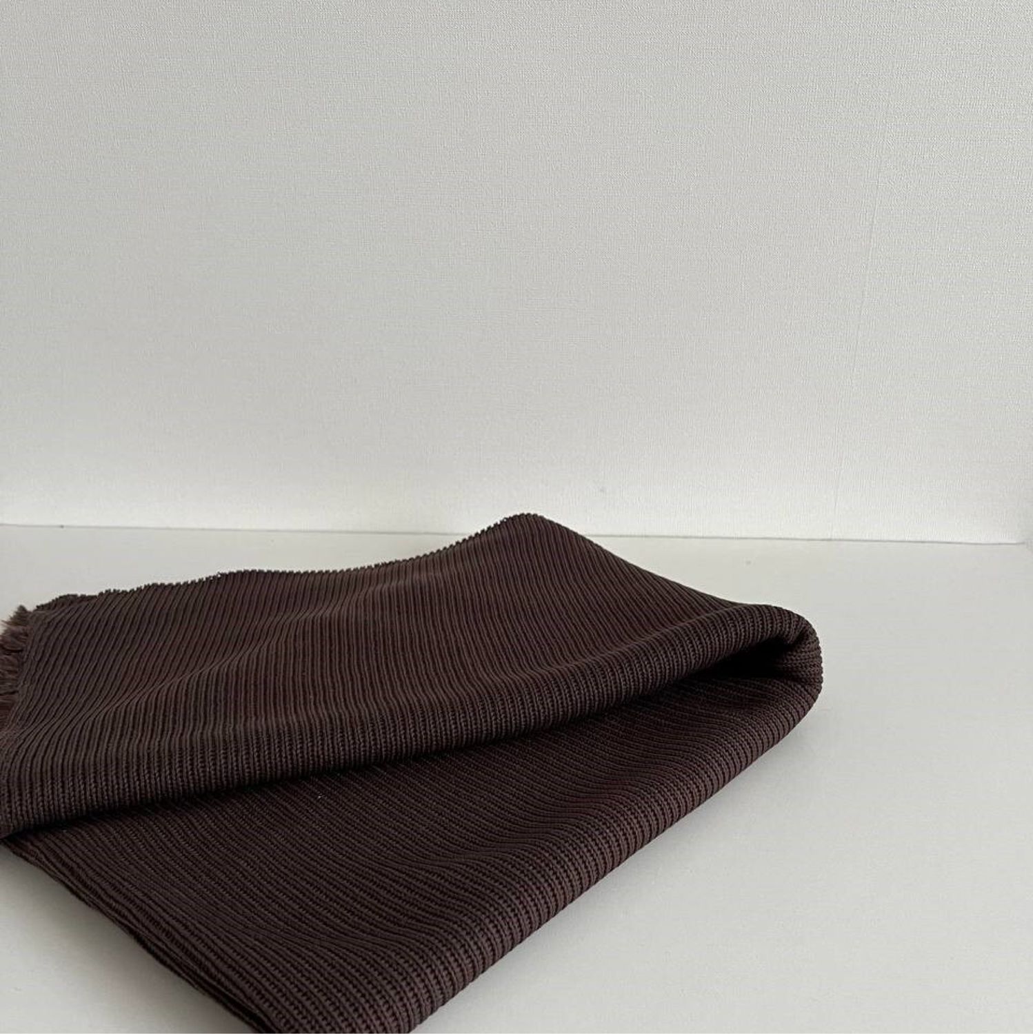 Трикотаж колоски вязаный, шоколад купить в интернет-магазине Ярмарка Мастеров по цене 1053 ...