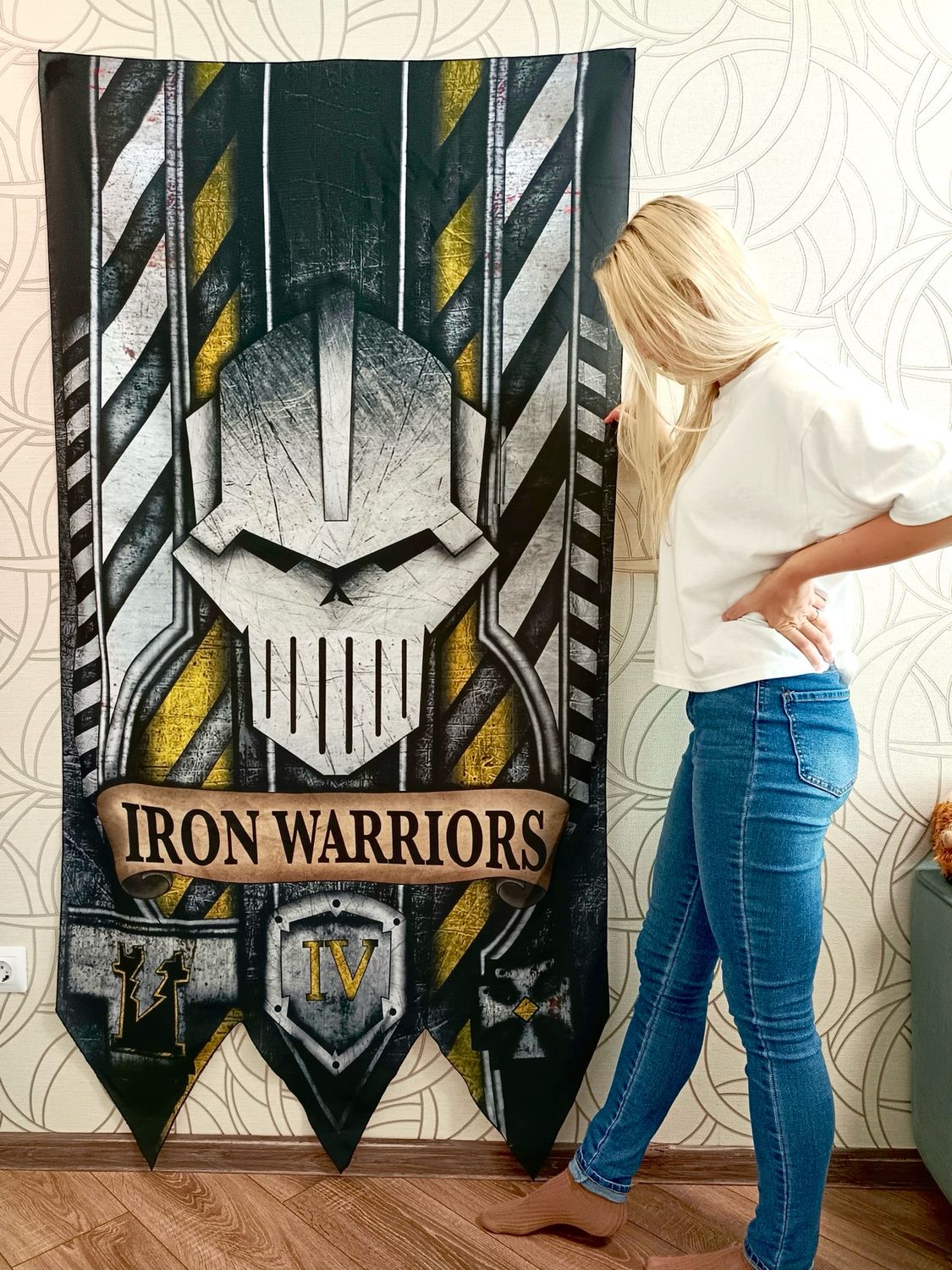 Флаг железных воинов Warhammer 40k в интернет-магазине на Ярмарке ...