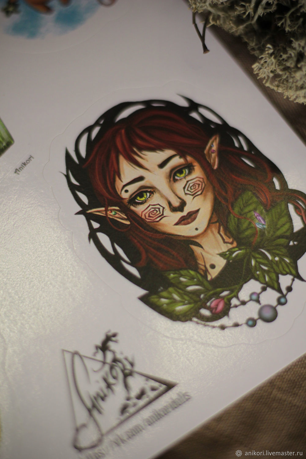 Авторские виниловые стикеры Anikori купить в интернет-магазине Ярмарка ...