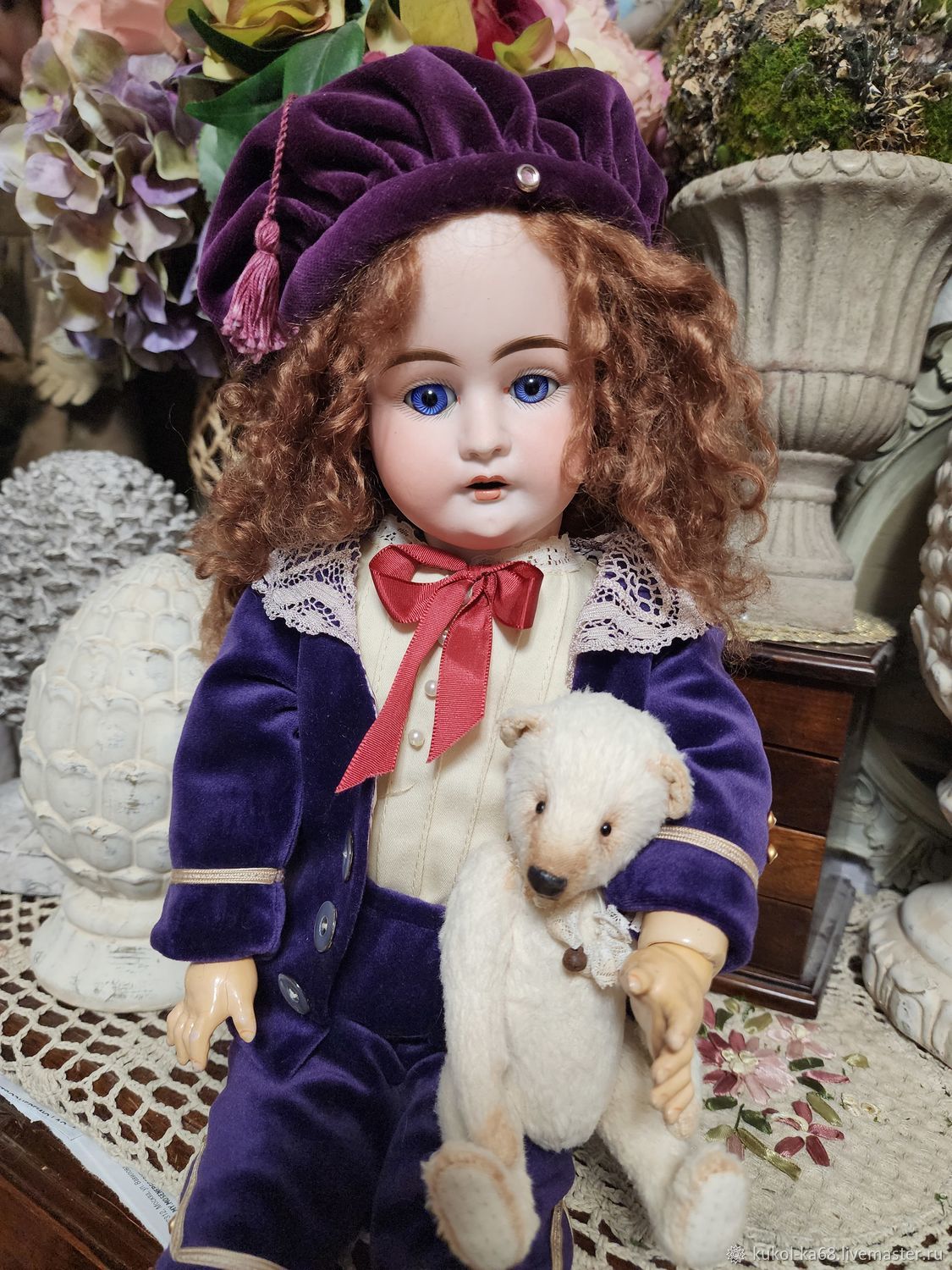 Винтаж: Куклы винтажные: Антикварная кукла Louis Wolf, 49 см купить в ...
