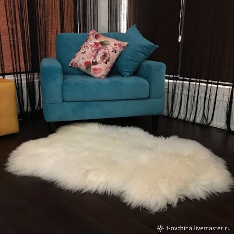 Овчина натуральная 115/70 см купить в интернет-магазине Ярмарка ...