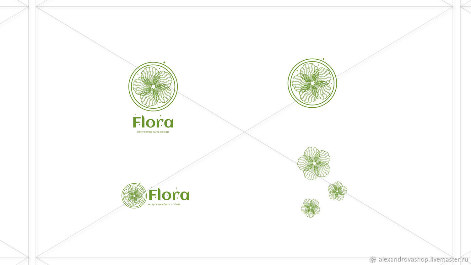 Логотип Флора (Flora) богиня цветов (свободный) купить в интернет ...