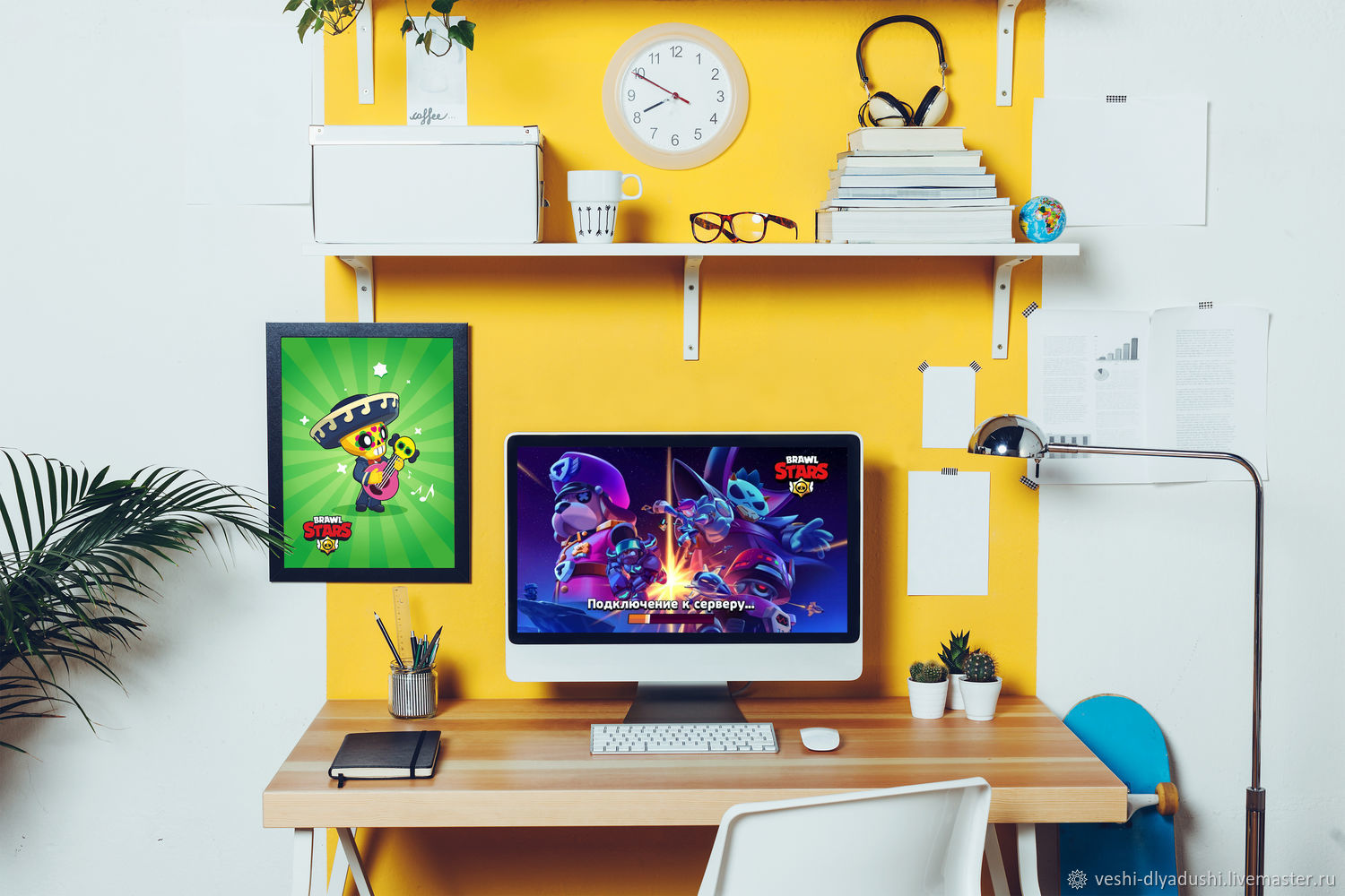 Постер POCO/Brawl Stars, формат А1 (594 мм х 841 мм) – купить на ...