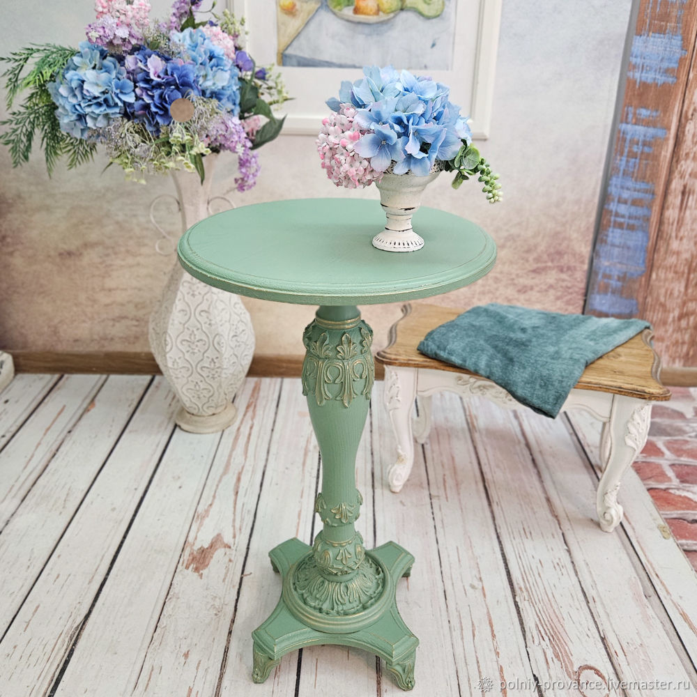 Столик в стиле прованс, высота 63 см на заказ в интернет-магазине ...
