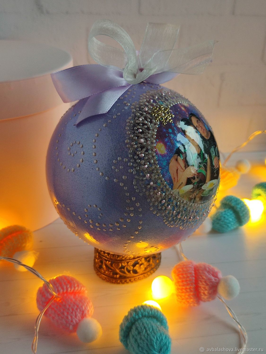 Ёлочные шары с фото на любой вкус в интернет-магазине на Ярмарке ...