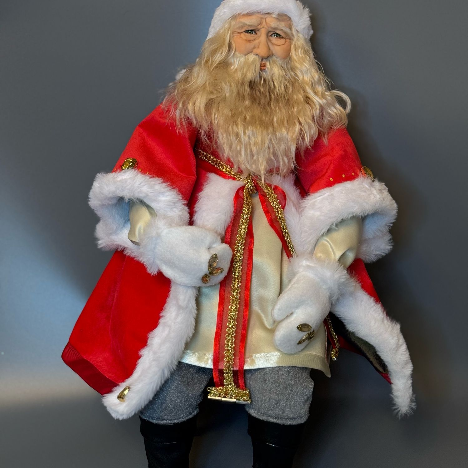 Будуарная кукла Дедушка Мороз в интернет-магазине на Ярмарке Мастеров ...