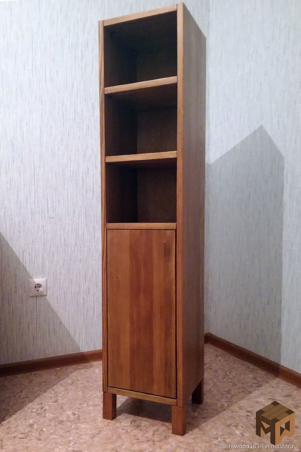 Пенал стеллаж из массива лиственницы в интернет-магазине на Ярмарке ...