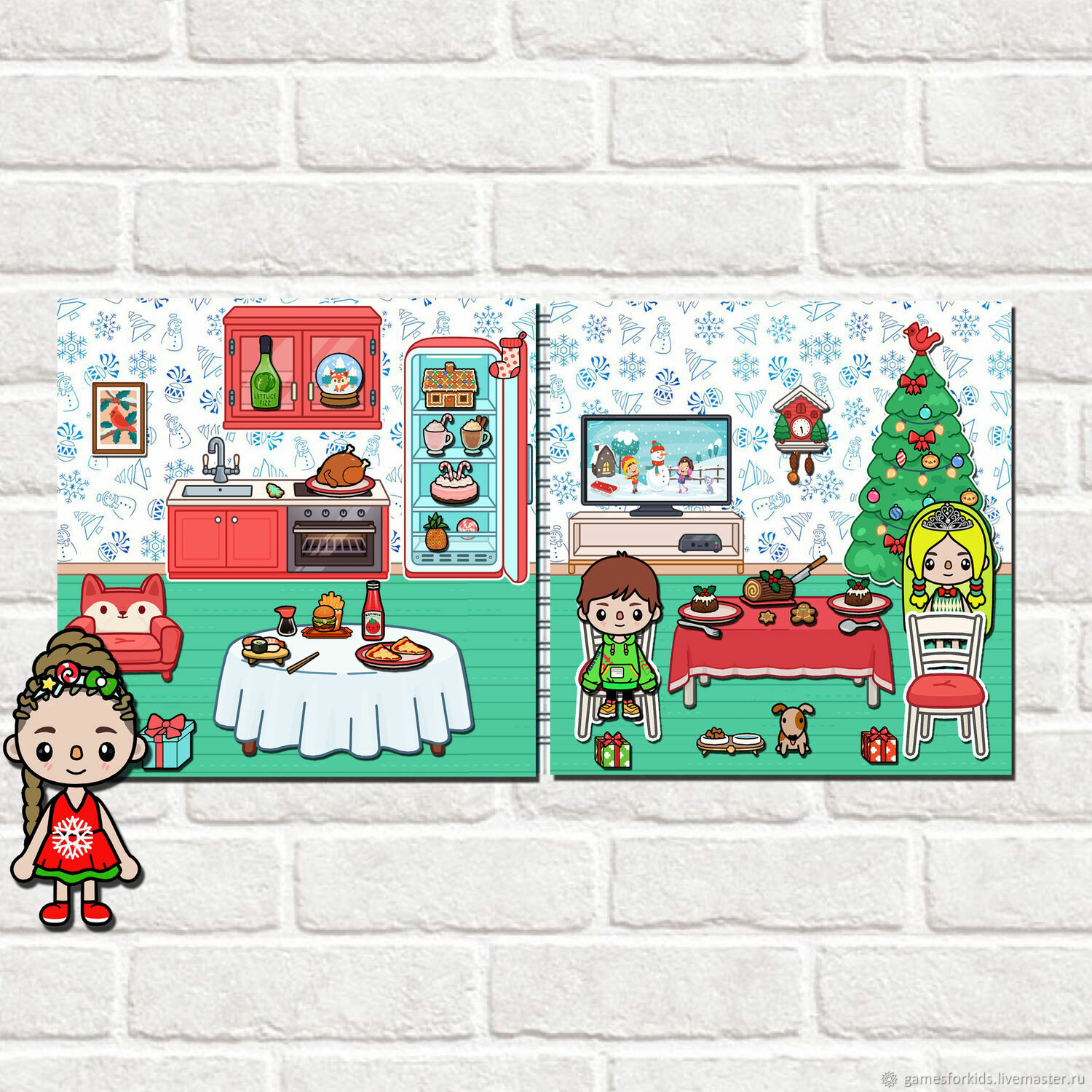 Домик для Тока Бока в интернет-магазине Ярмарка Мастеров по цене 1900 ...