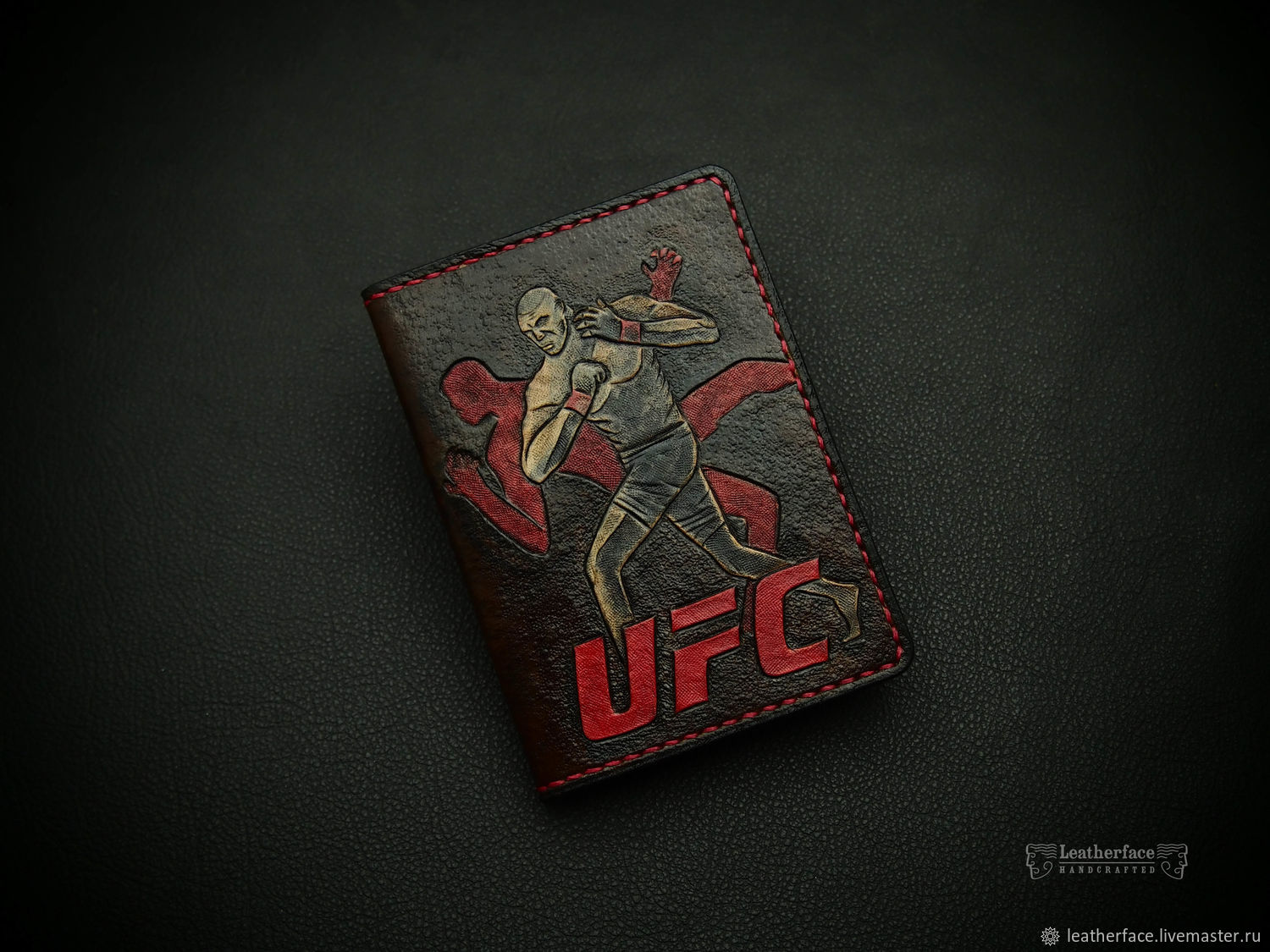 Обложка для паспорта UFC в интернет-магазине Ярмарка Мастеров по цене ...