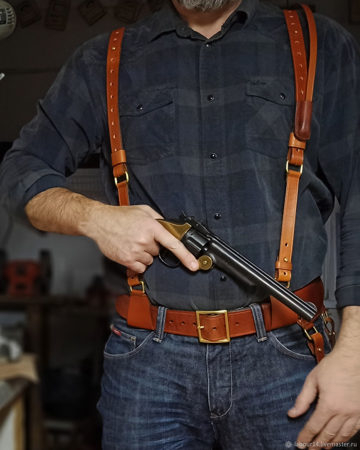 Портупея кожаная, офицерская, образца 1912г, реплика в интернет ...