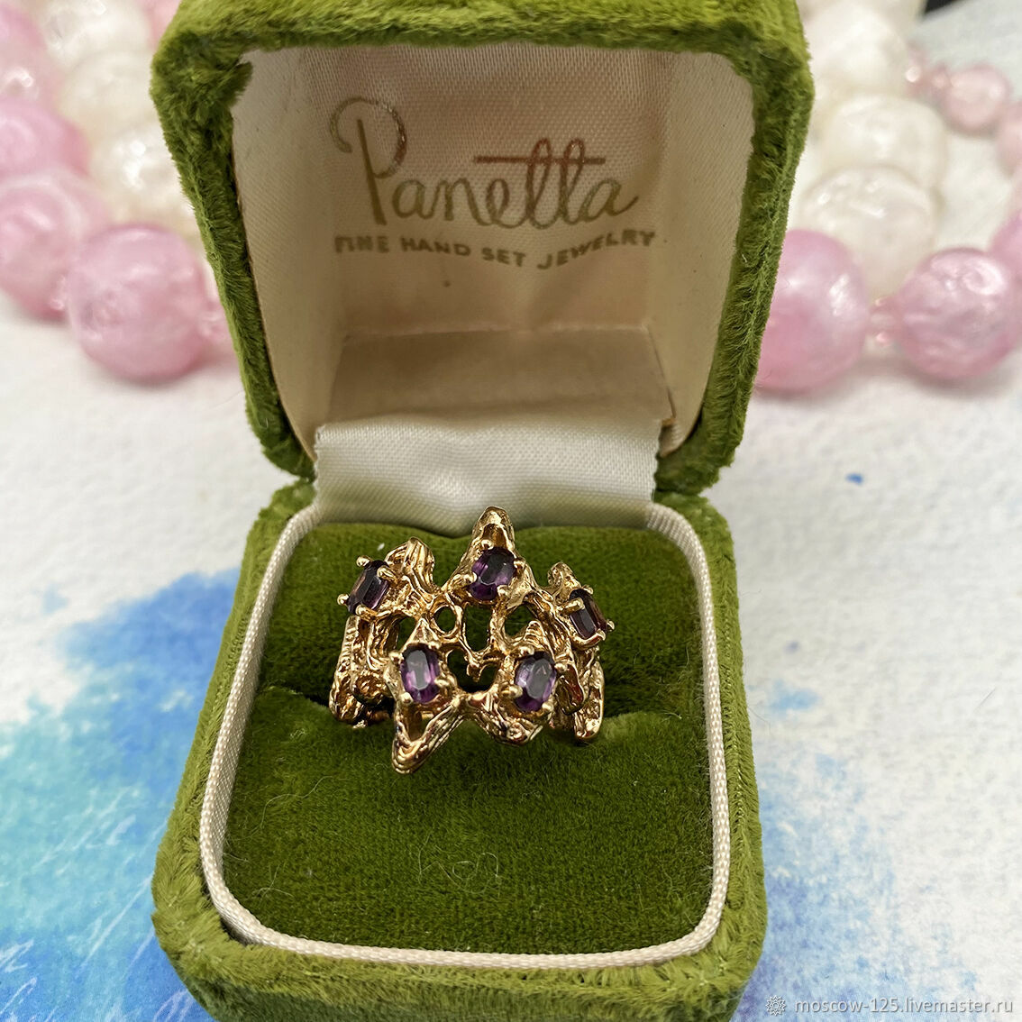 Винтаж: Кольца винтажные: PANETTA Эффектное кольцо купить в интернет ...