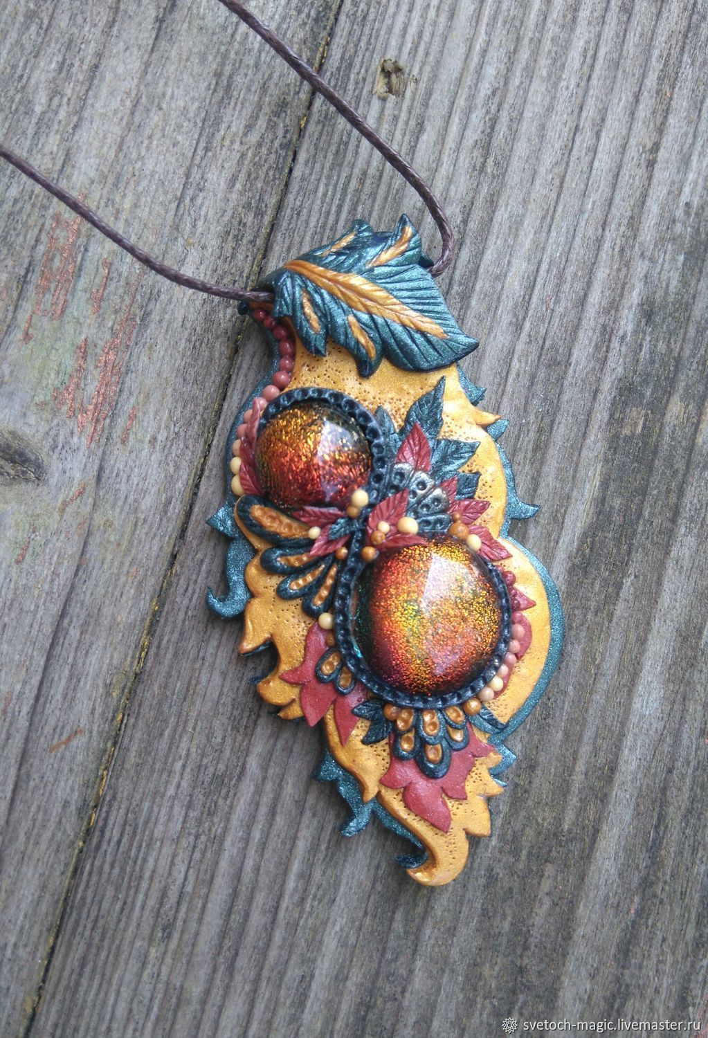 Кулон "Капли росы" в интернет-магазине на Ярмарке Мастеров | Подвеска, Подольск - доставка по ...