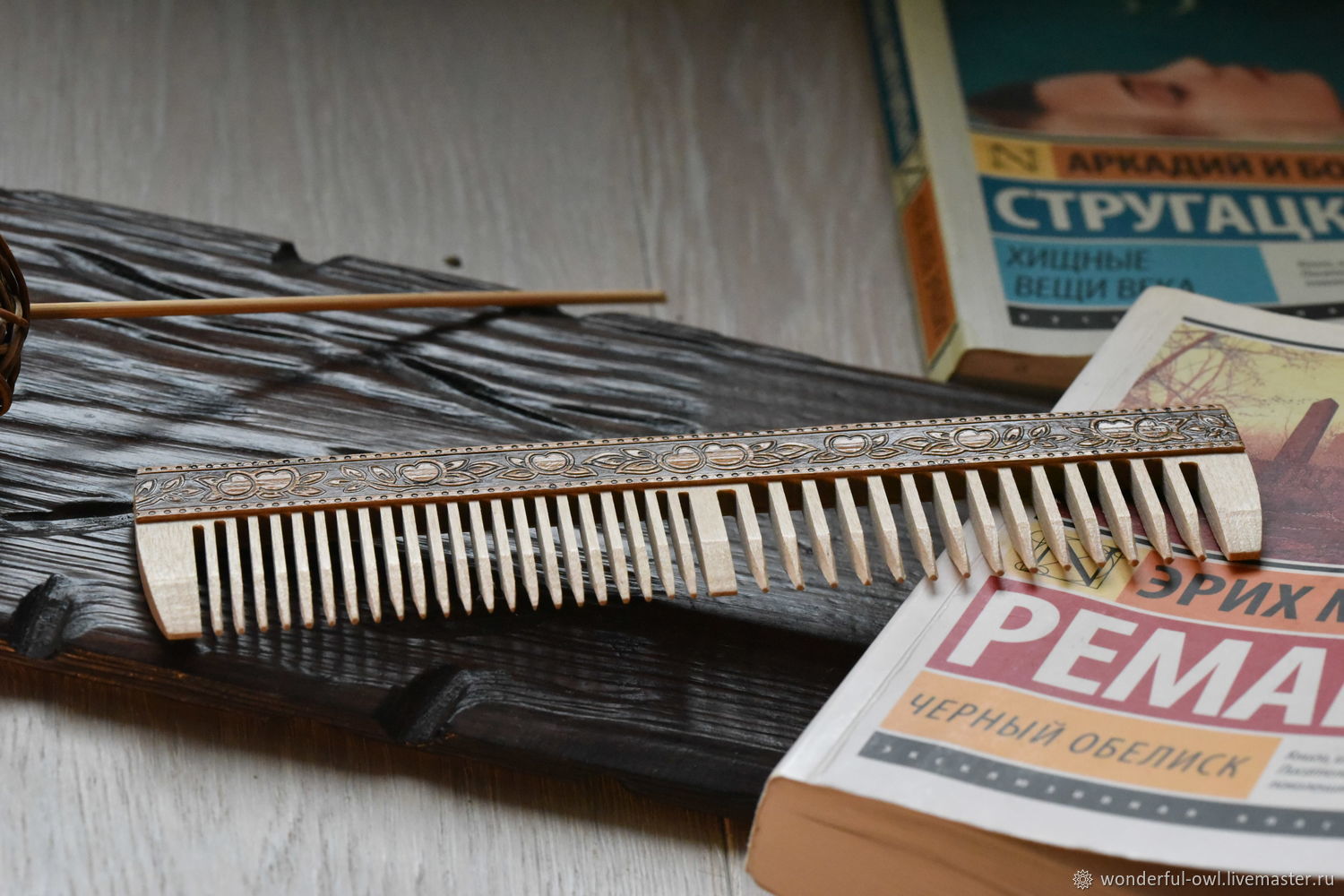 Расческа из бересты "Гребешок" в интернет-магазине на Ярмарке Мастеров ...