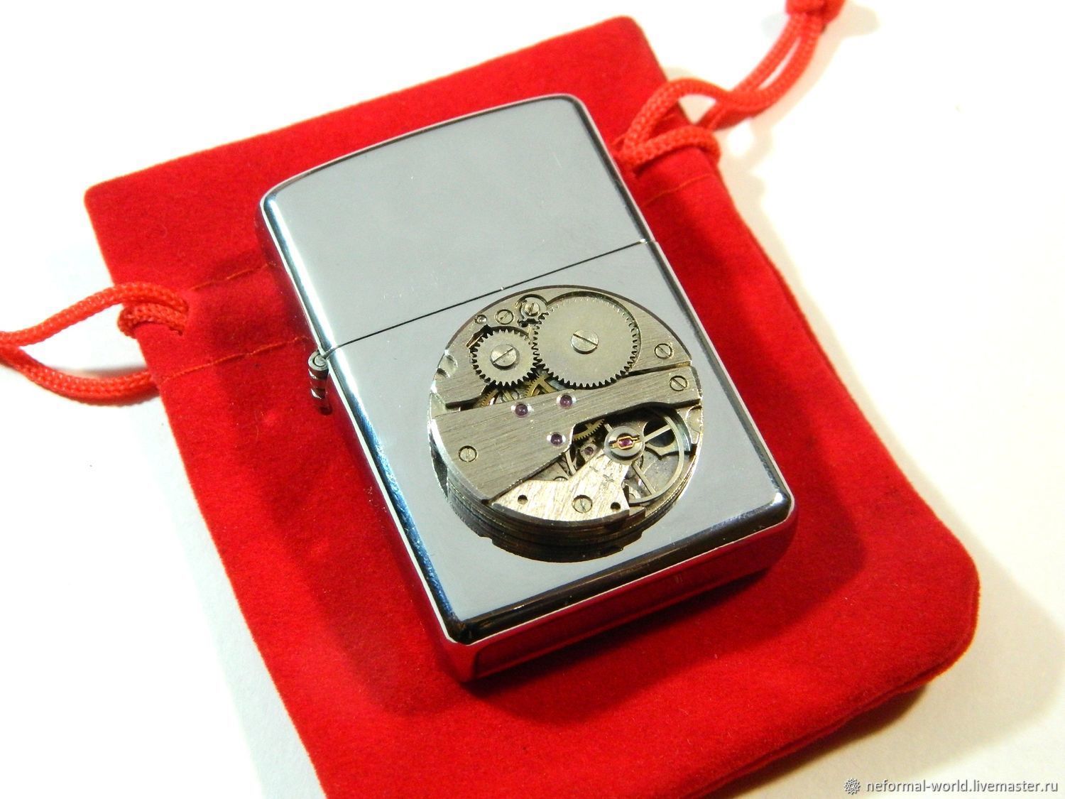 Зажигалка Lighters бензиновая классическая "Clockwork" купить в ...