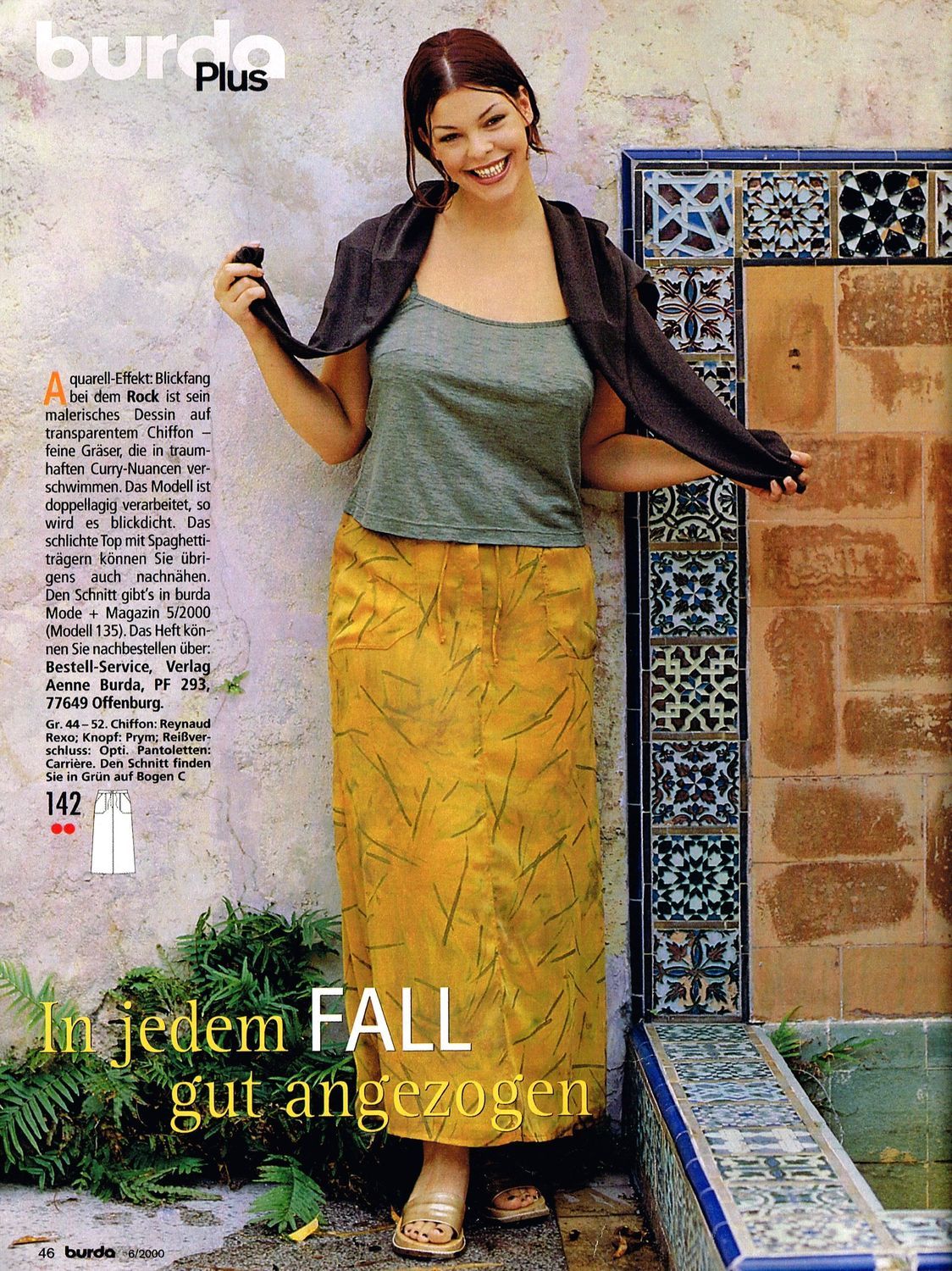 РЕЗЕРВ Burda Moden № 6/2000, ЕВРОПЕЙСКИЙ ВЫПУСК купить в интернет-магазине Ярмарка Мастеров по ...