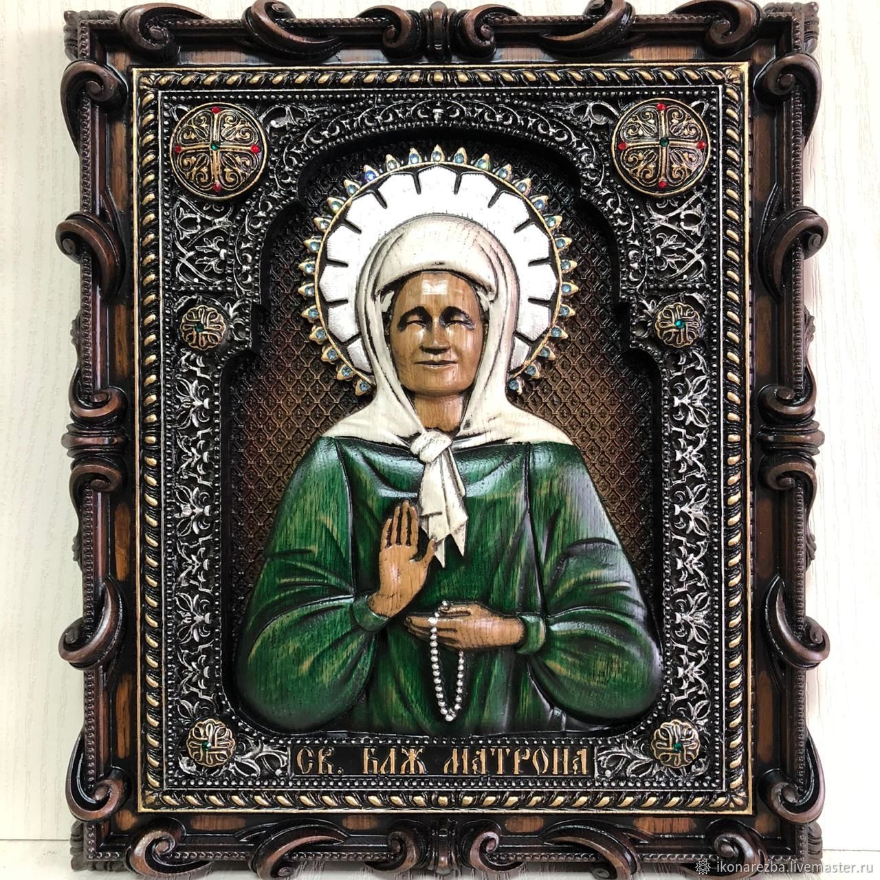 Икона Матрона Московская купить в интернет-магазине Ярмарка Мастеров по ...