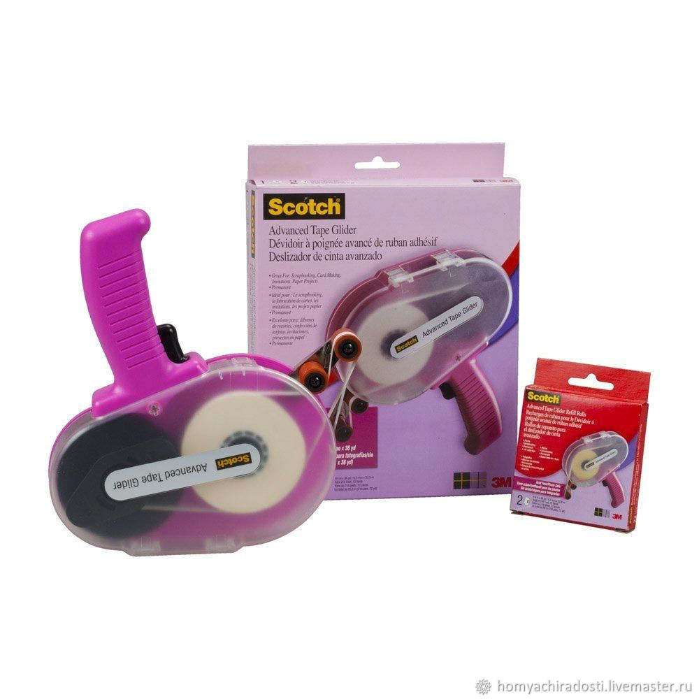 Пистолет с клейкой лентой Scotch 3M Advanced Tape Glider купить в ...