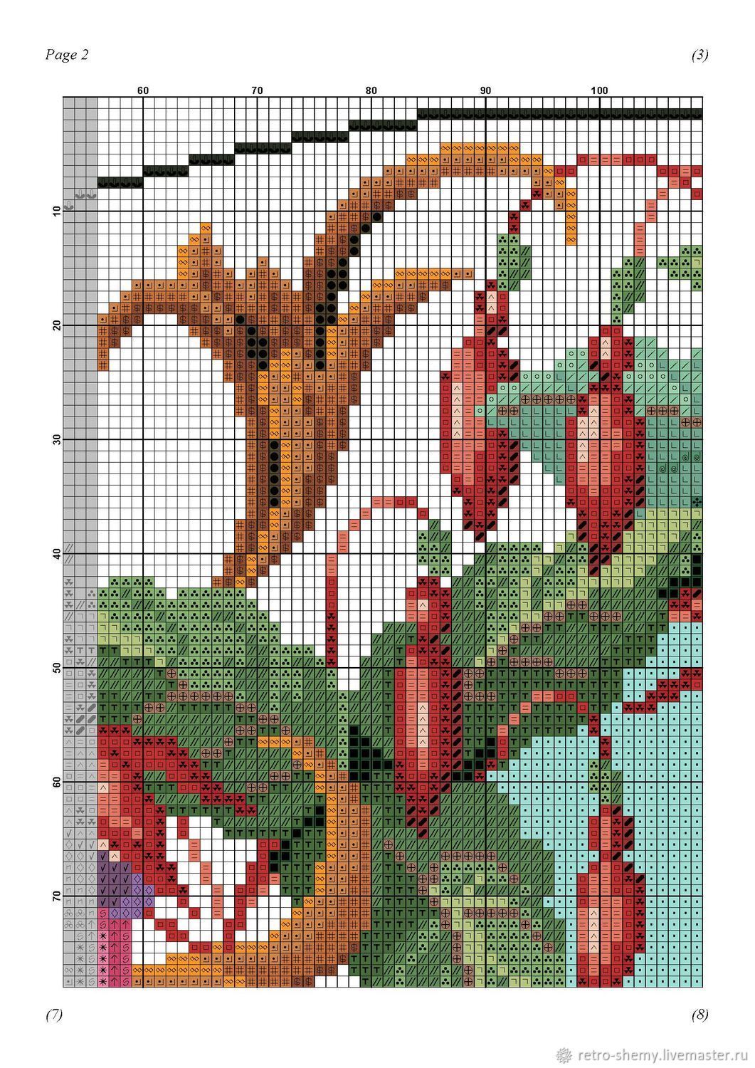 Схема вышивки сумочки "Богемия" купить в интернет-магазине Ярмарка ...