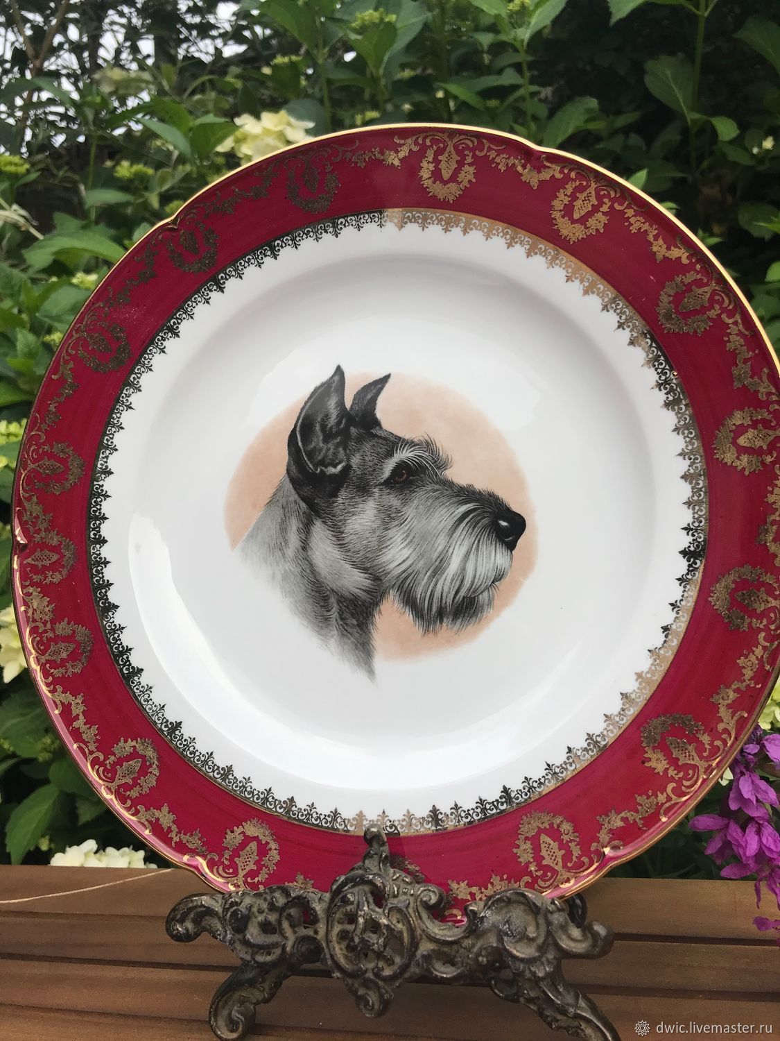 Винтаж Декоративная тарелка Друг Limoges Франция купить на Ярмарке Мастеров Ludq0ru