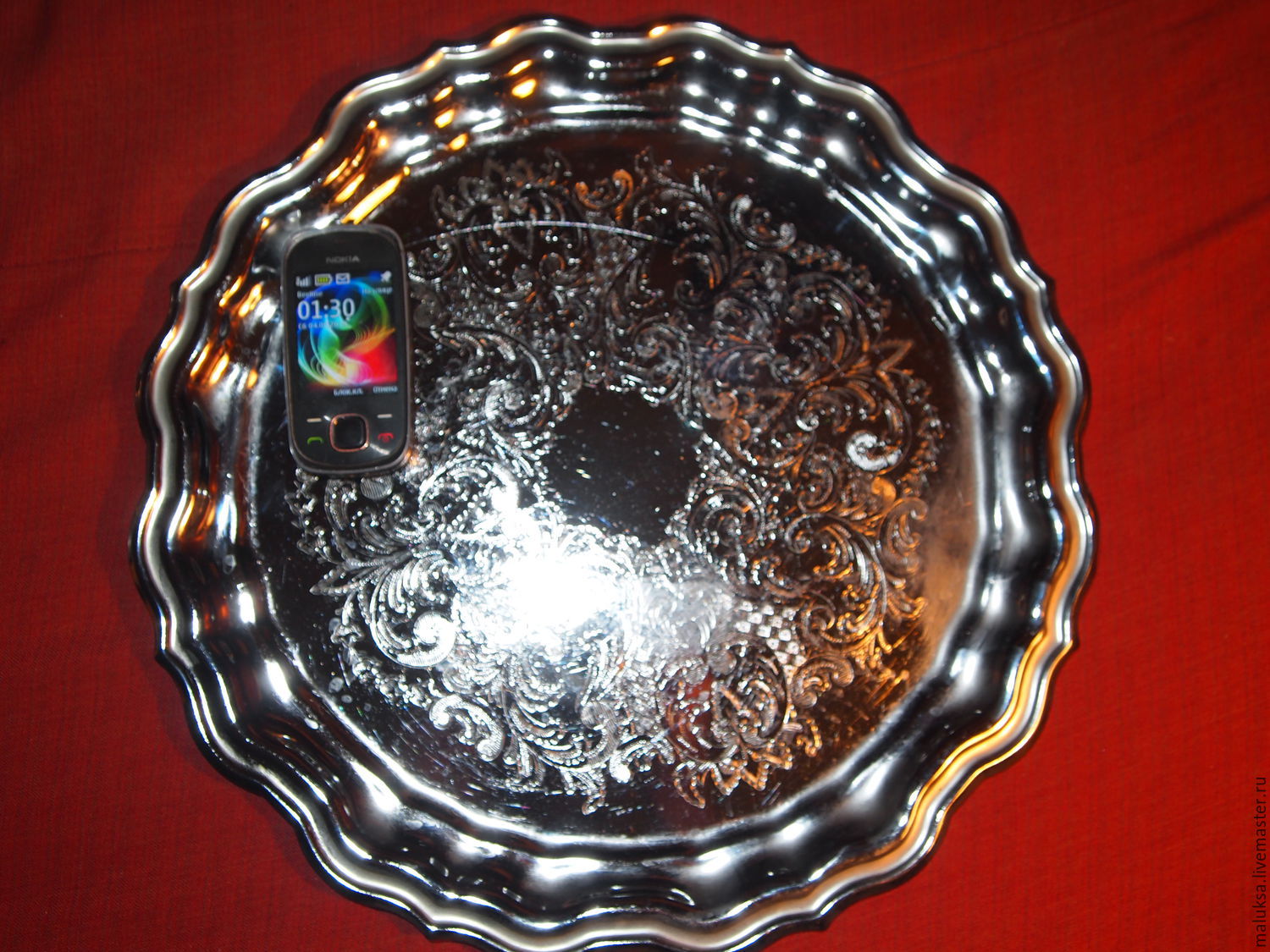 Винтаж: Поднос СССР метал в люксе в интернет-магазине на Ярмарке ...