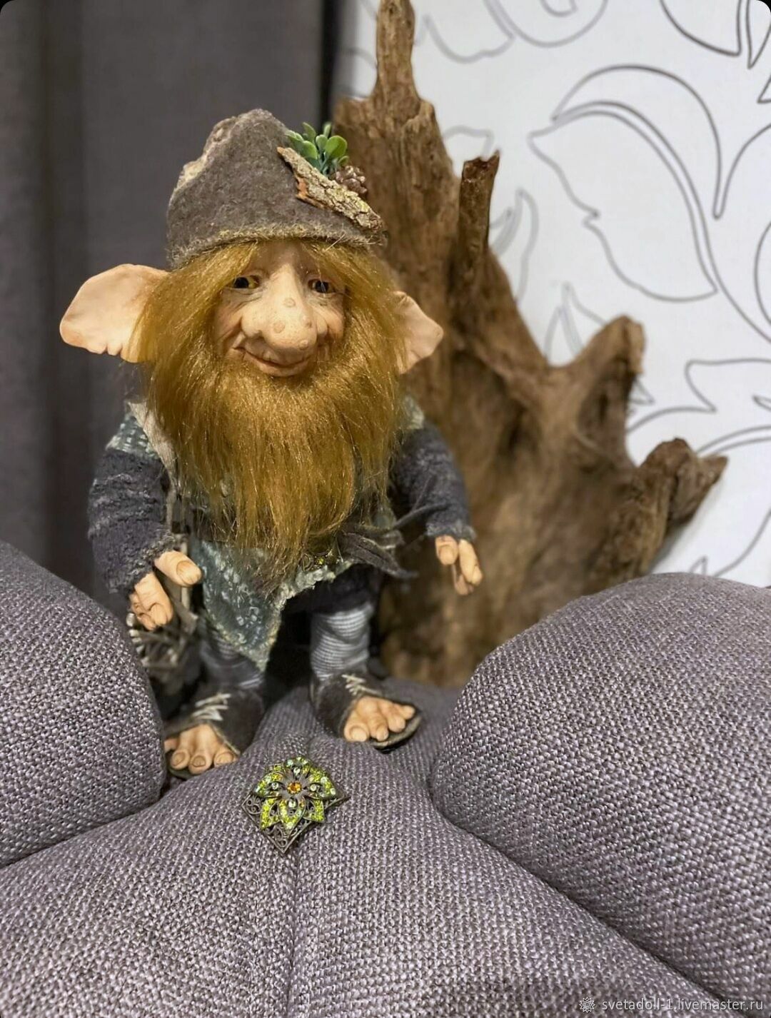 Интерьерная кукла: Троль – заказать на Ярмарке Мастеров – S1Q0CRU ...