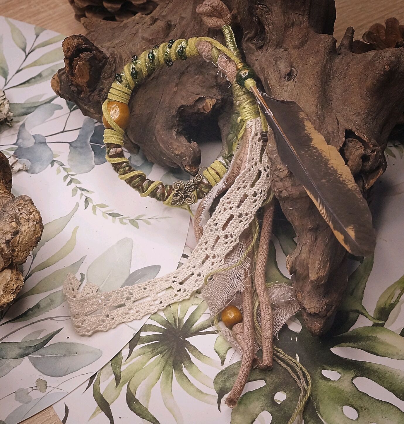 Расточка, лула, wrap для дредов "Groot" – купить онлайн на Ярмарке ...