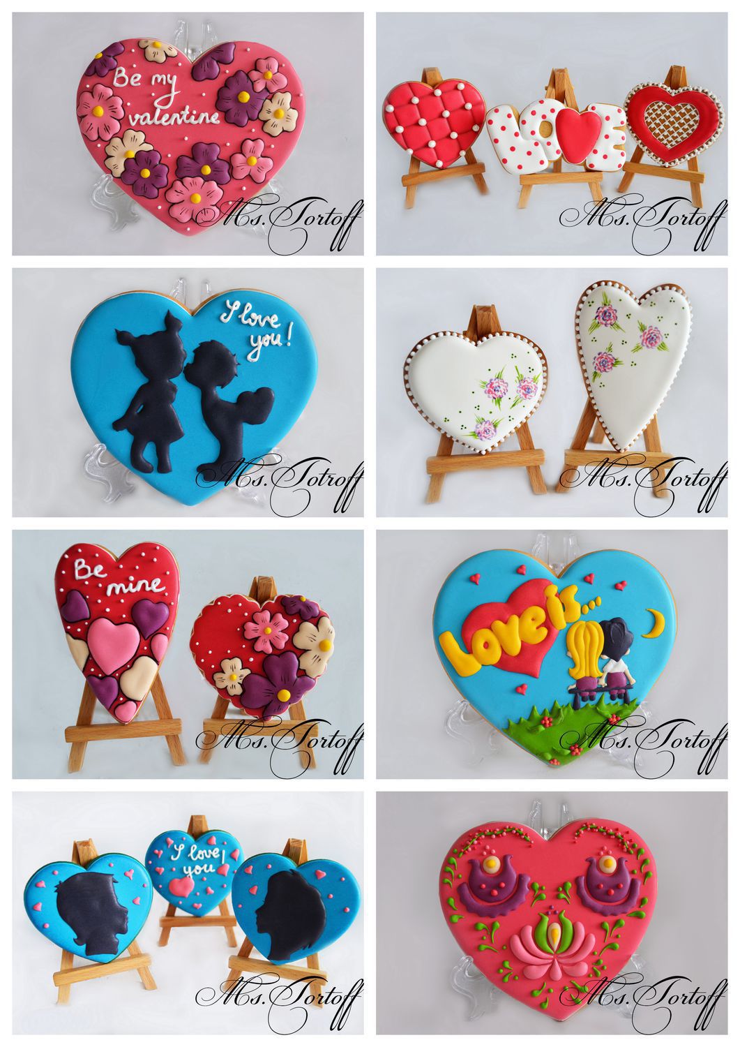 "Валентинки" в интернет-магазине на Ярмарке Мастеров | Набор пряников ...