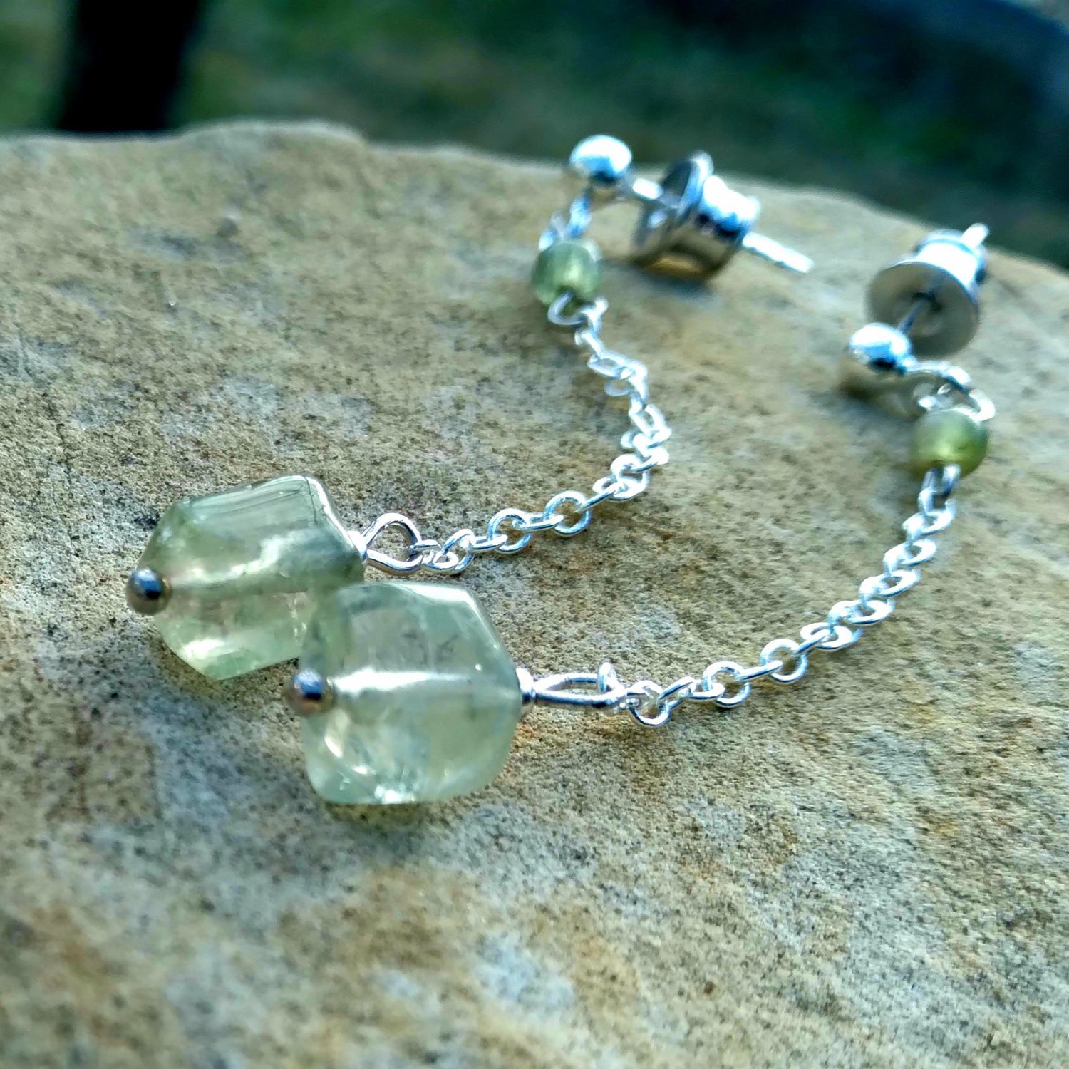 Серьги Viennese из турмалинов Турмалин верделит купить в интернет ...