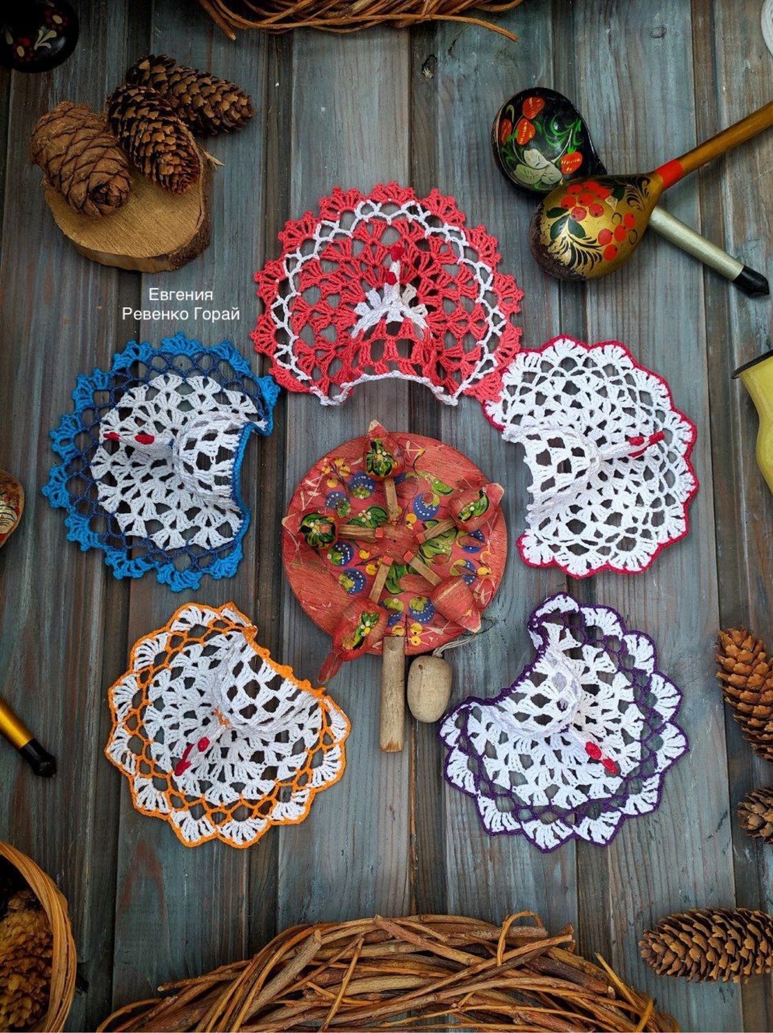 Пасхальные курочки крючком на заказ в интернет-магазине Ярмарка ...