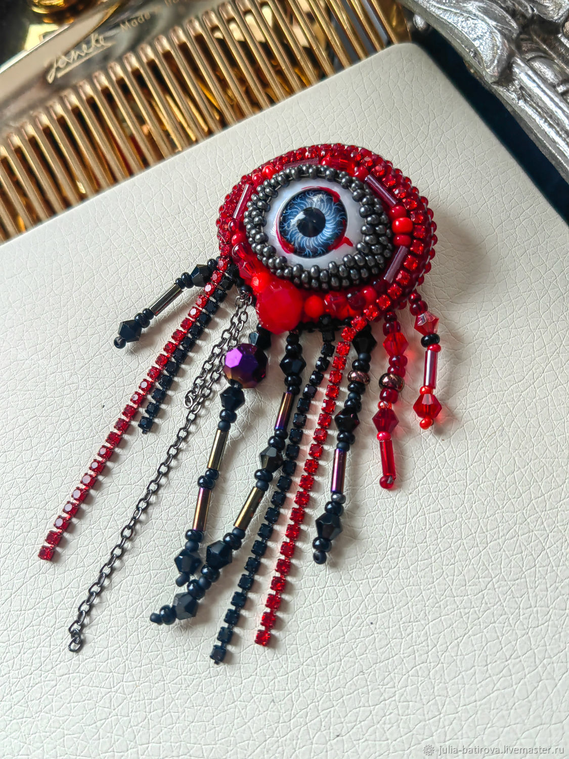 Брошь Глаз. Главное яблоко око украшение бижутерия брошка в интернет ...