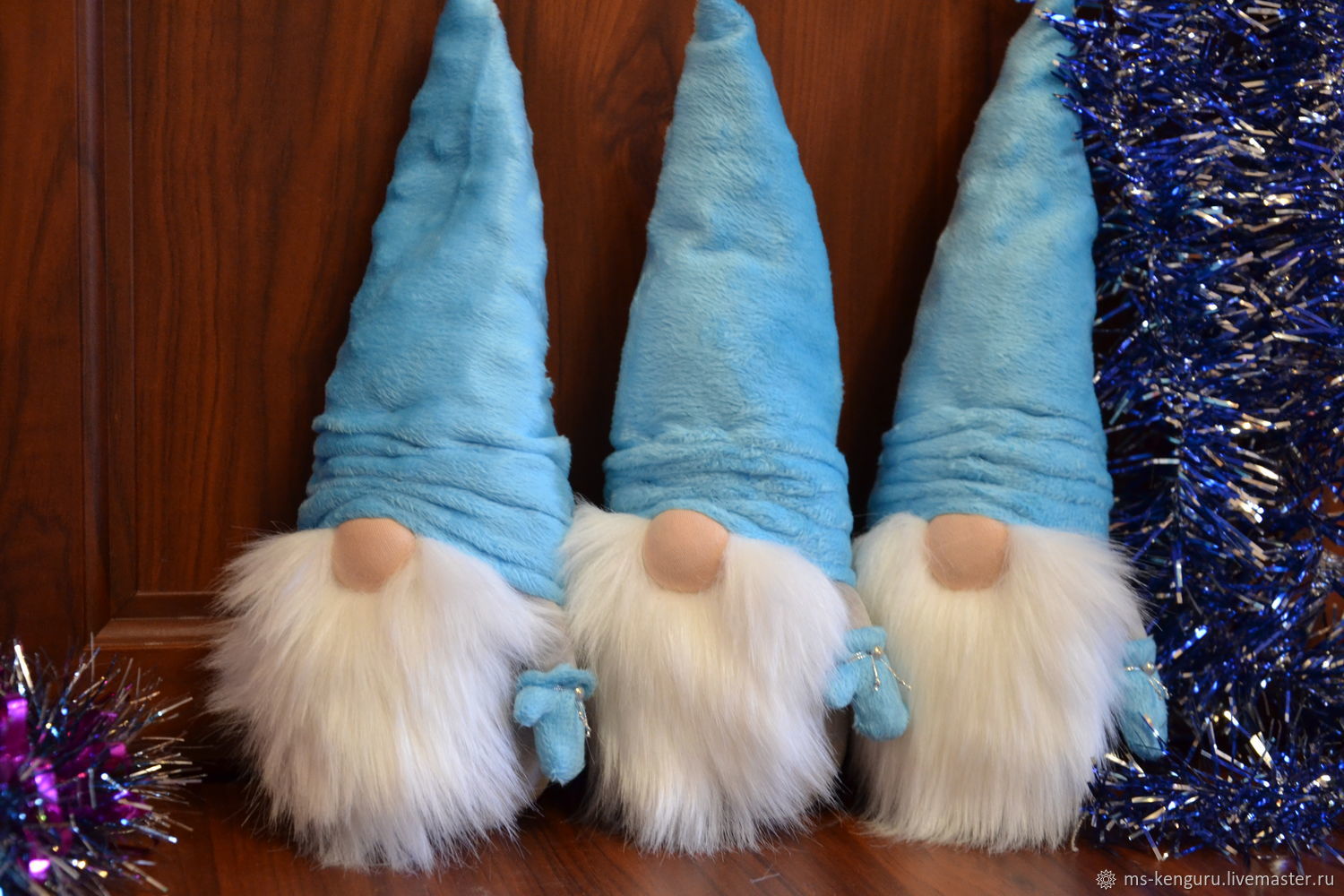 Новогодний гном в интернет-магазине Ярмарка Мастеров по цене 900 ...