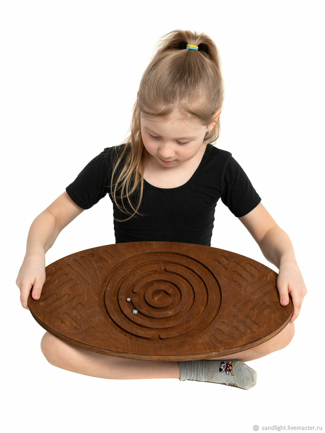 Балансборд с лабиринтом, доска балансировочная, 50х29 см в интернет ...