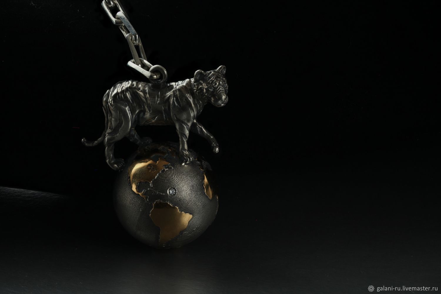 Кулон: Автомобильный брелок для ключей Тигр на планете Земля в интернет ...