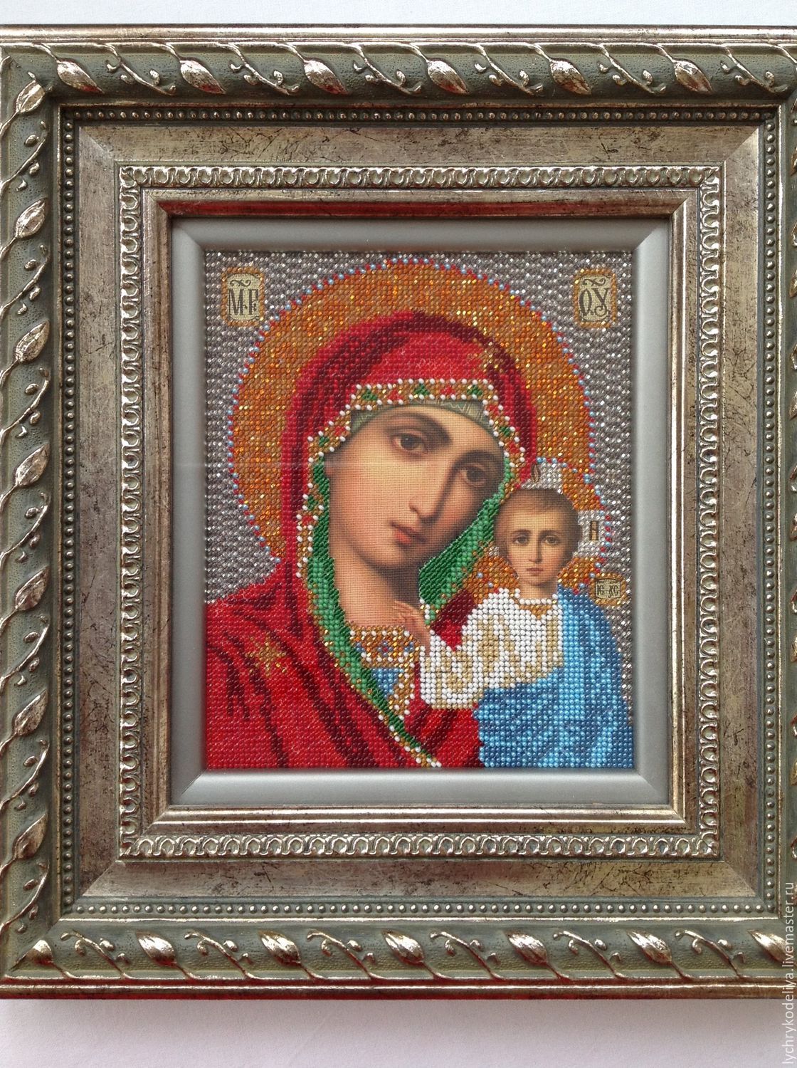 Икона Казанская Божья Матерь в интернет-магазине Ярмарка Мастеров по ...