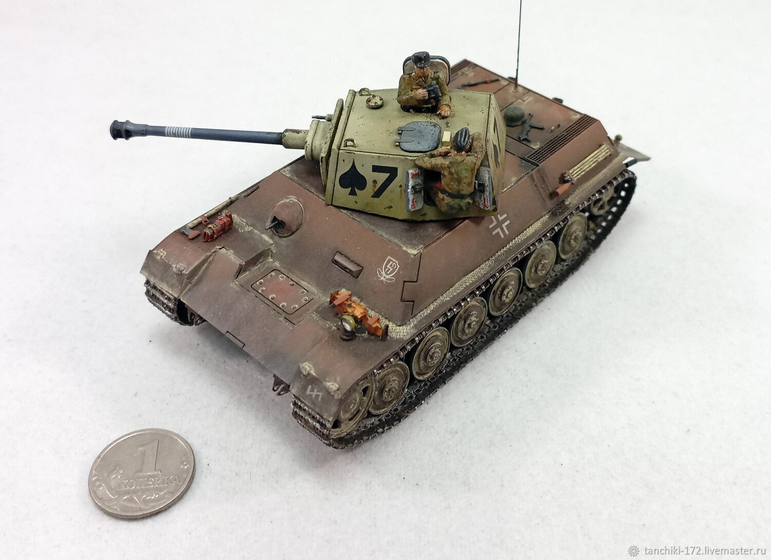 Модели: танк Pz III/IV ausf B 1/72 (OKB Grigorov) в интернет-магазине ...