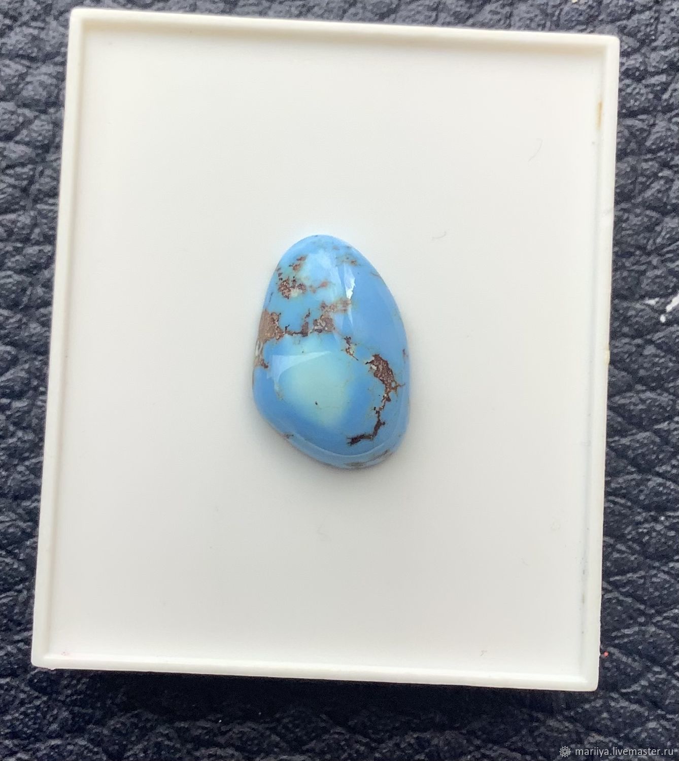 Бирюза кабошон купить в интернет-магазине Ярмарка Мастеров по цене 1500 ...