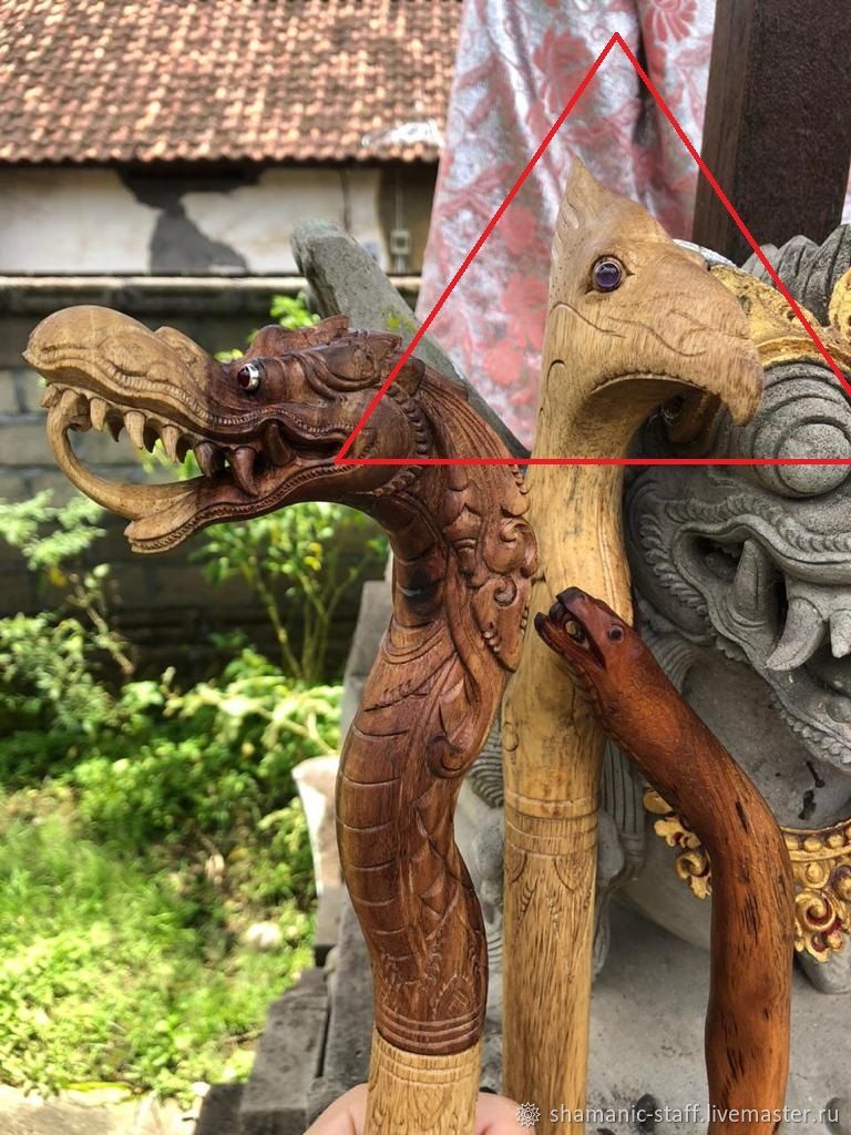 Shamanic Staff Шаманский Посох купить в интернет-магазине Ярмарка ...