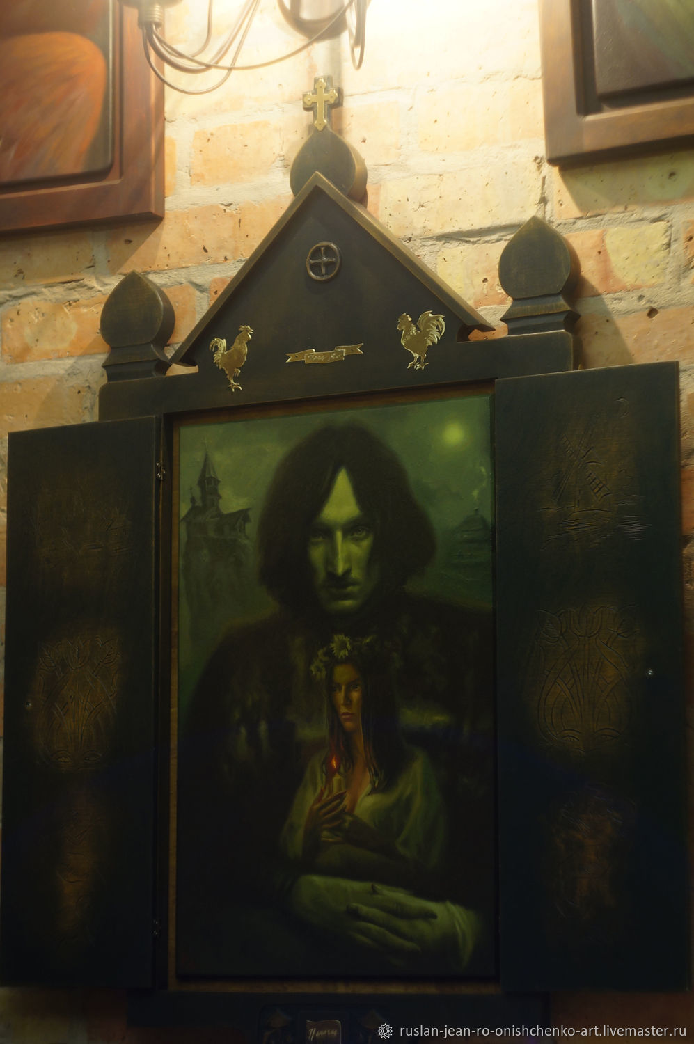 Картина - Панно ( Панночка) купить в интернет-магазине Ярмарка Мастеров ...