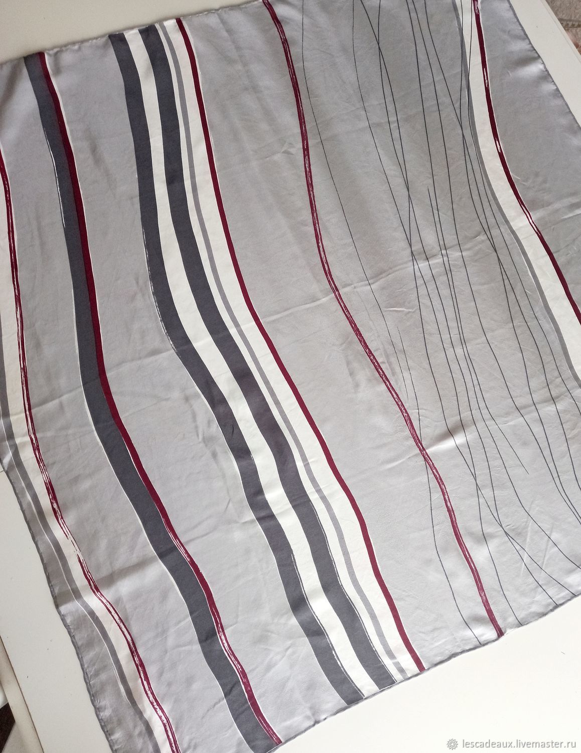 Винтаж: Платок из шелка Elizabeth Roma. Франция купить в интернет ...