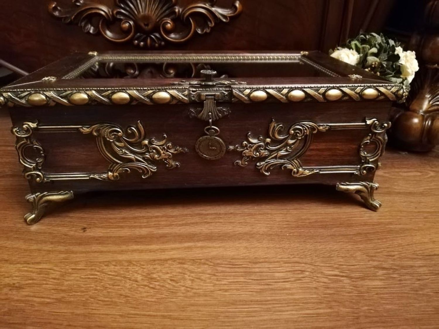 Шкатулка для часов – заказать на Ярмарке Мастеров – JTEUYRU | Шкатулки ...