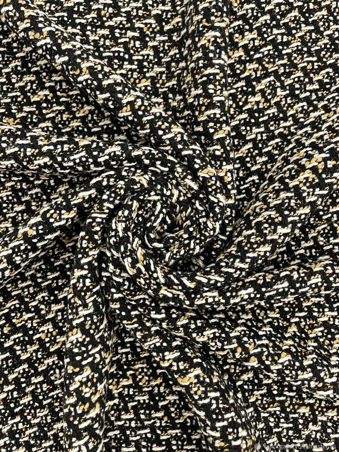 Ткани: Твид в стиле Шанель купить в интернет-магазине Ярмарка Мастеров ...