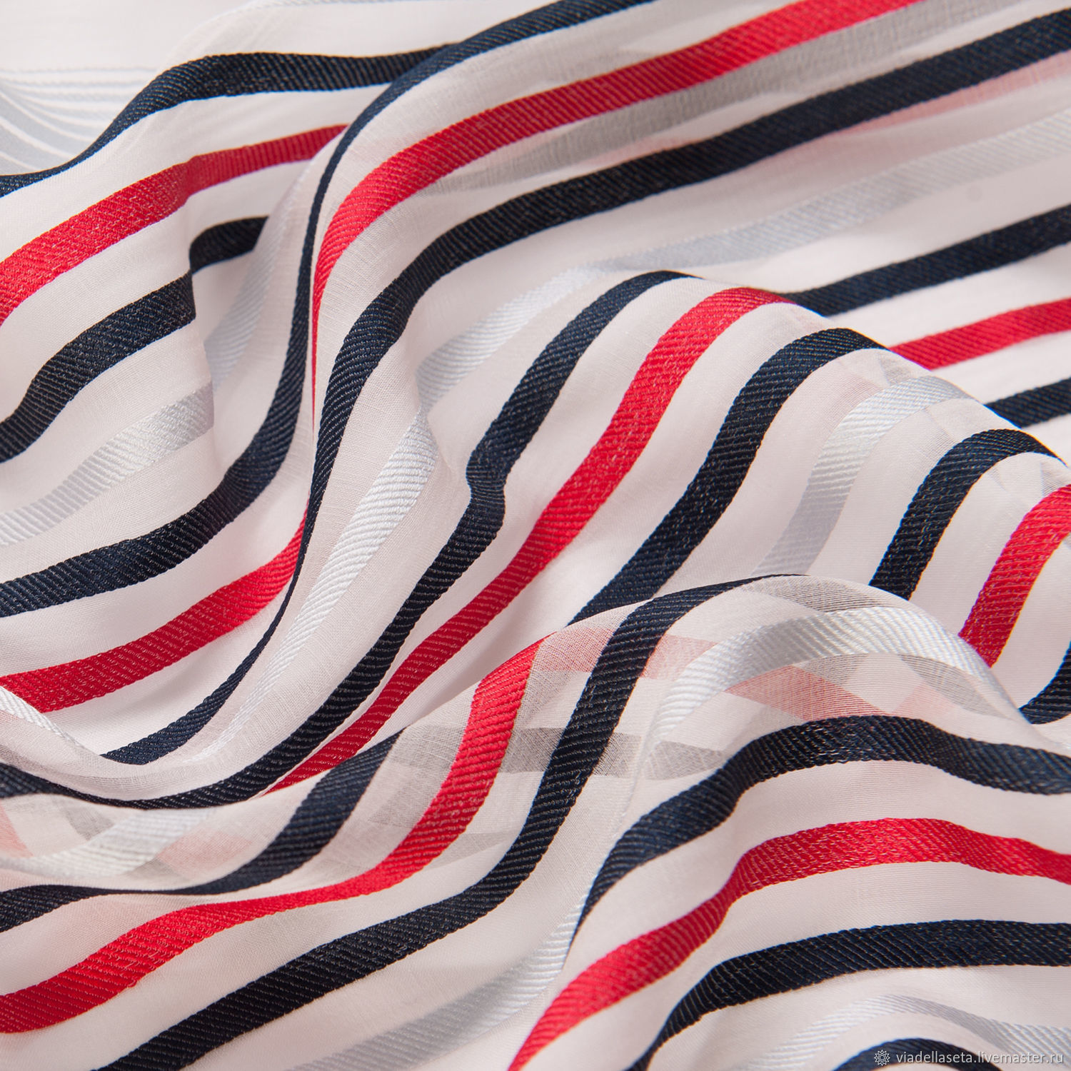 Шифон с декором (Marc Rozier) купить в интернет-магазине Ярмарка ...